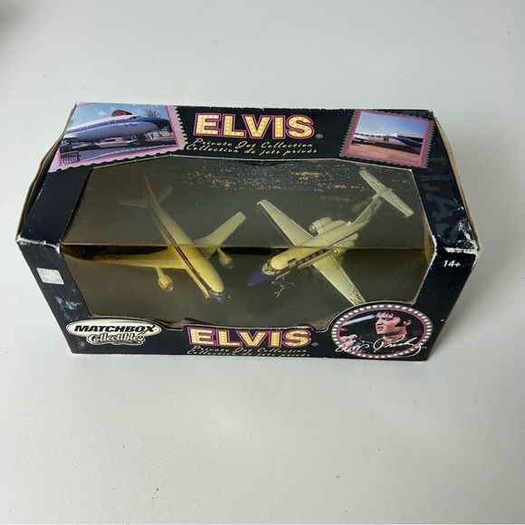 MATCHBOX | Toys | Nib 203 Elvis Presley Private Jet Collection Matchbox ...